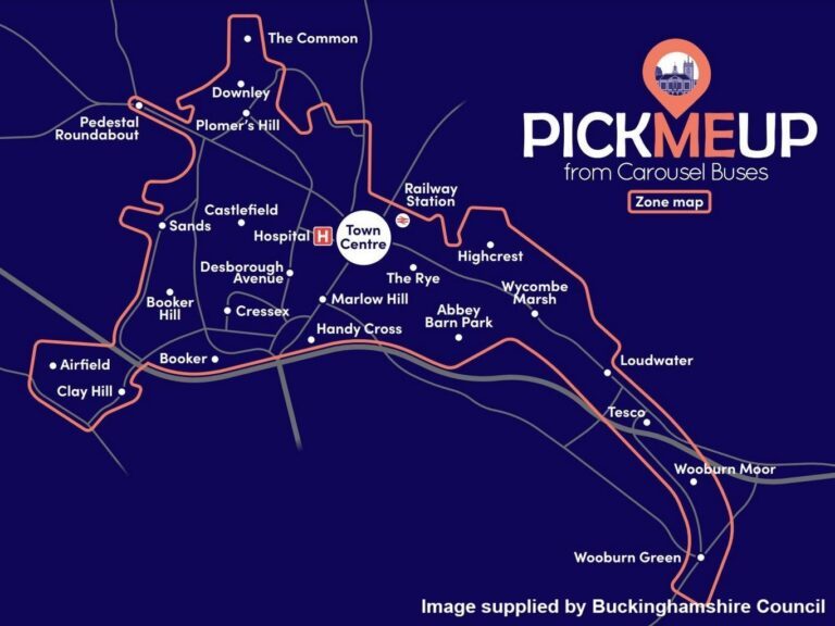 Book A Bus Service Coming To High Wycombe From Tuesday 27th September Book A Bus Service Coming To High Wycombe From Tuesday 27th September